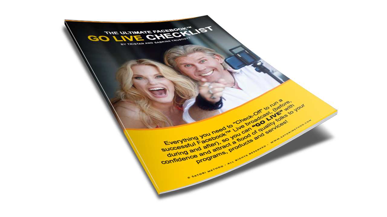 The Ultimate Facebook GO LIVE Checklist